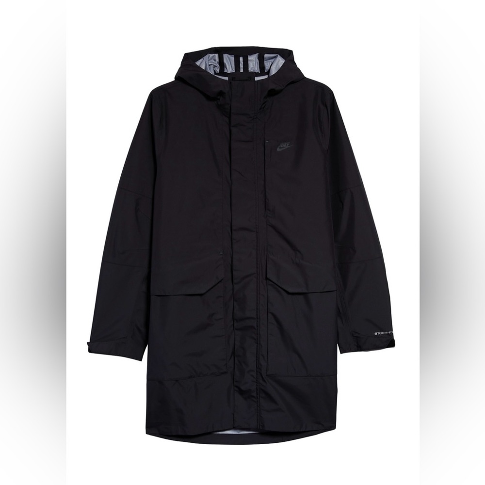 Nike Mens Black Storm-Fit Adv Parka Shell Jacket New - Gem